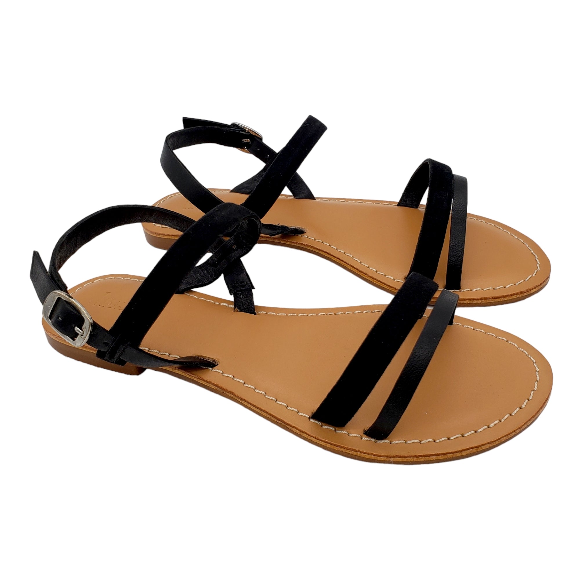 Hush Black Emdale Sandals | Shop from Crisis Online