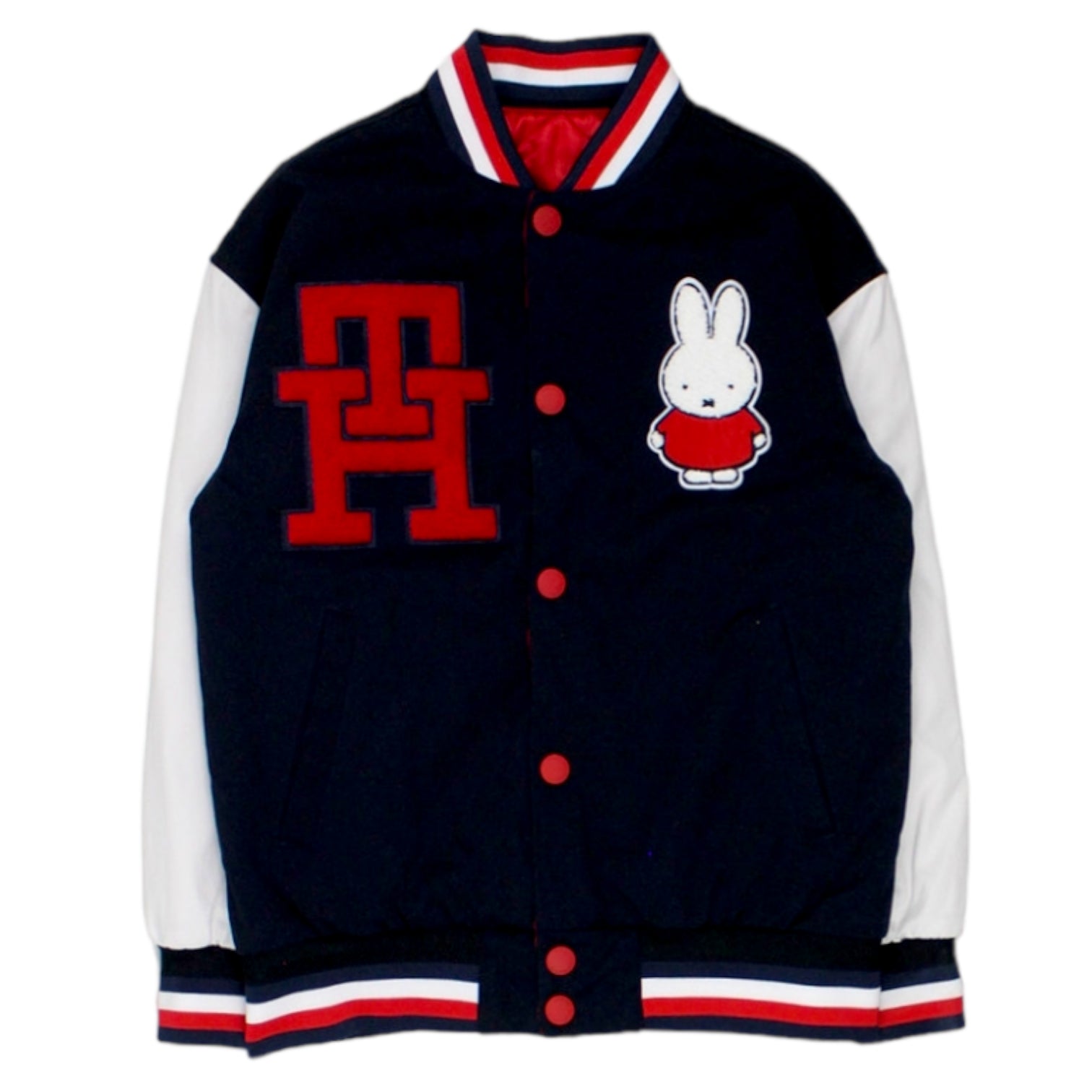 Miffy X Tommy Navy Reversible Jacket | Shop from Crisis Online