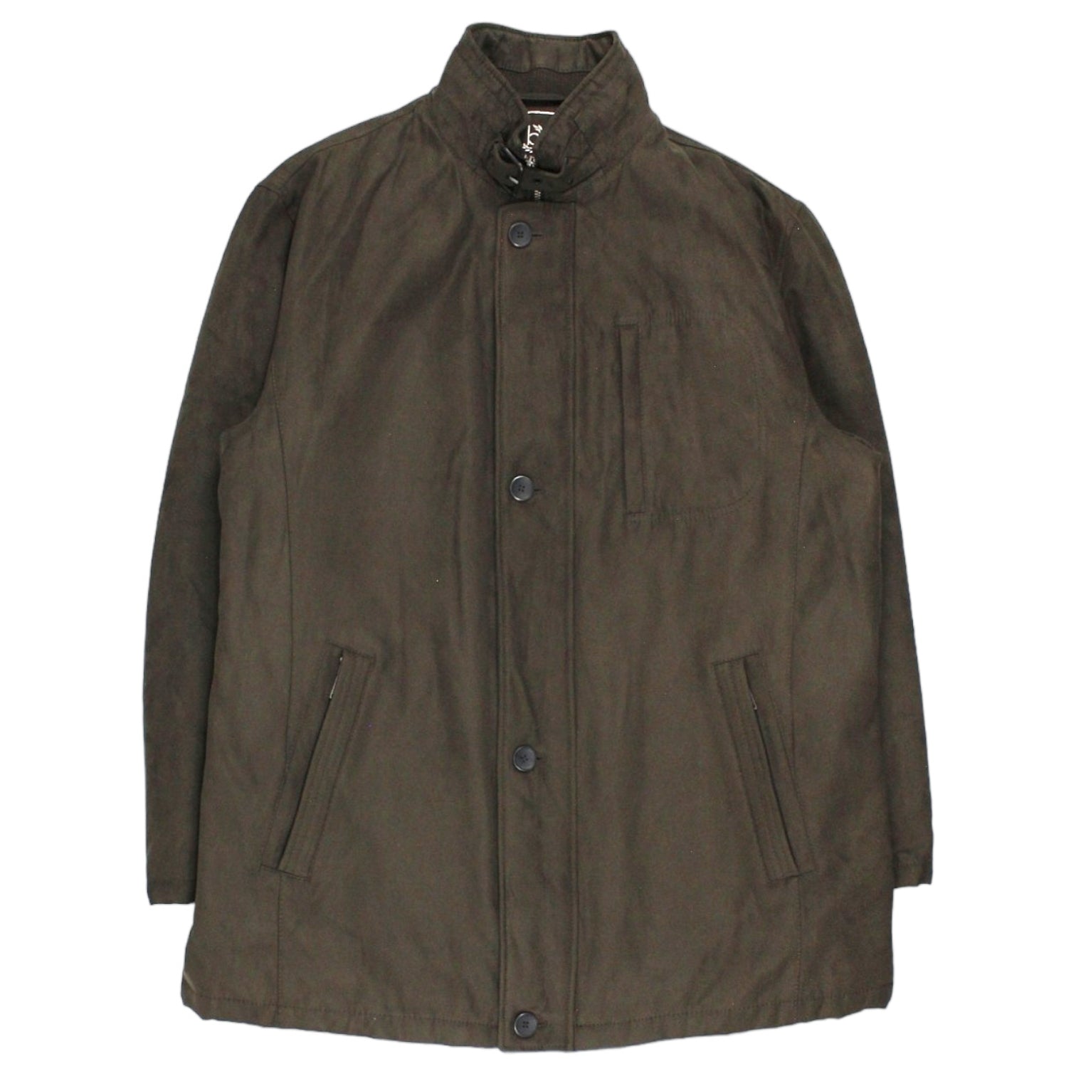 Bugatti Brown 3/4 Overcoat | Shop from Crisis Online