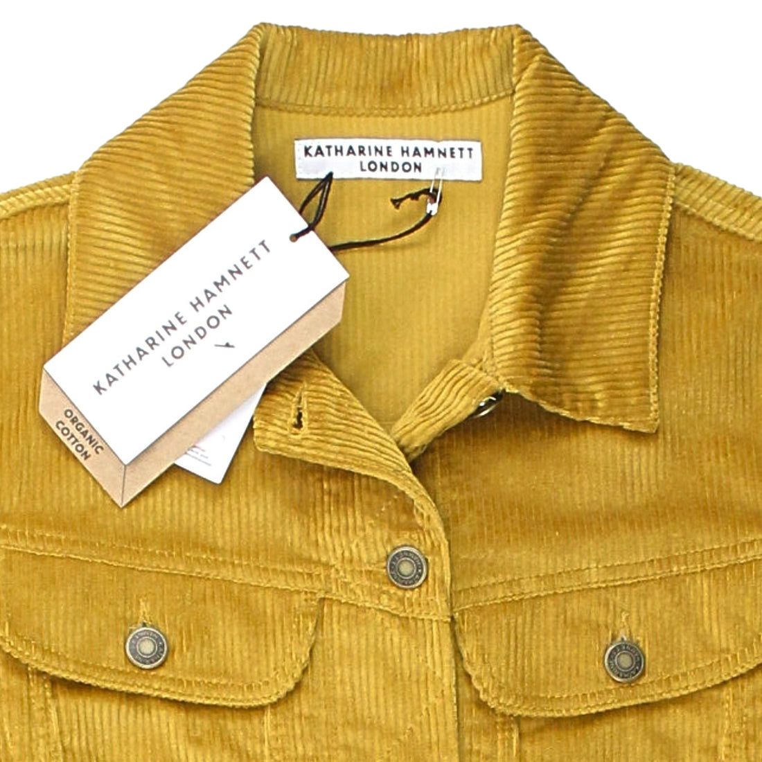 Katharine Hamnett Yellow Keith Jacket | Shop from Crisis Online
