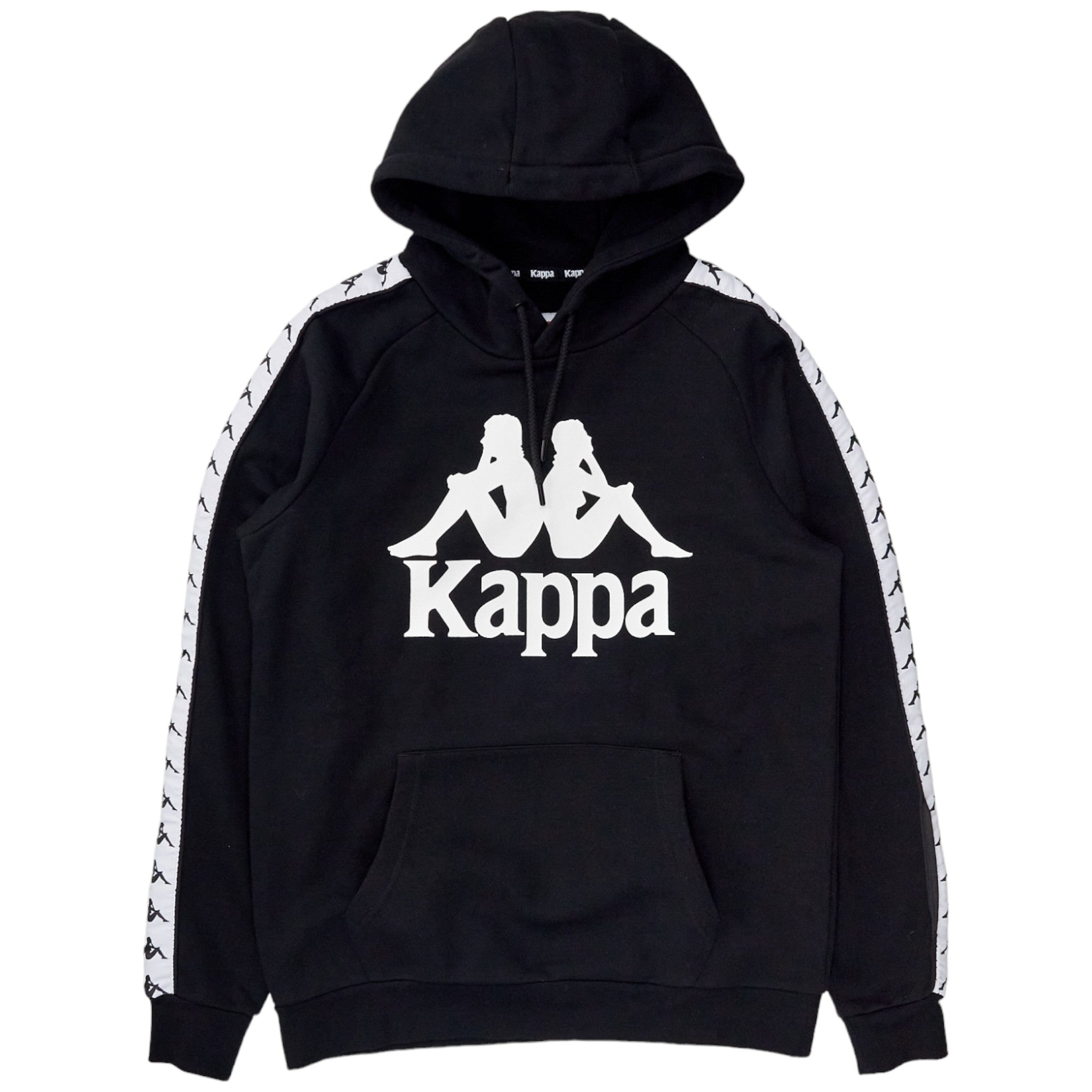 Kappa Black/White Hurtado Hoody | Shop from Crisis Online