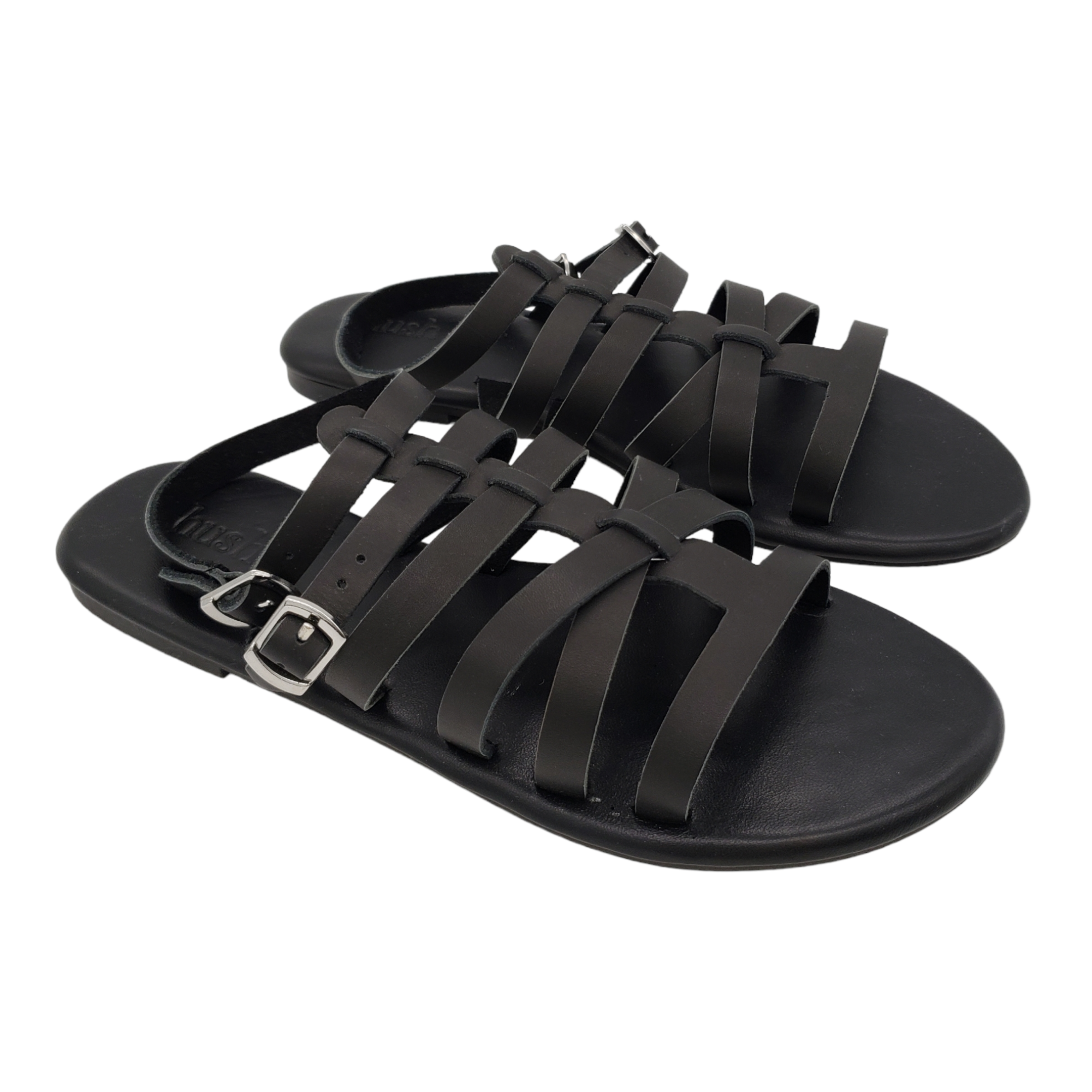 Hush Black Lanark Sandals | Shop from Crisis Online