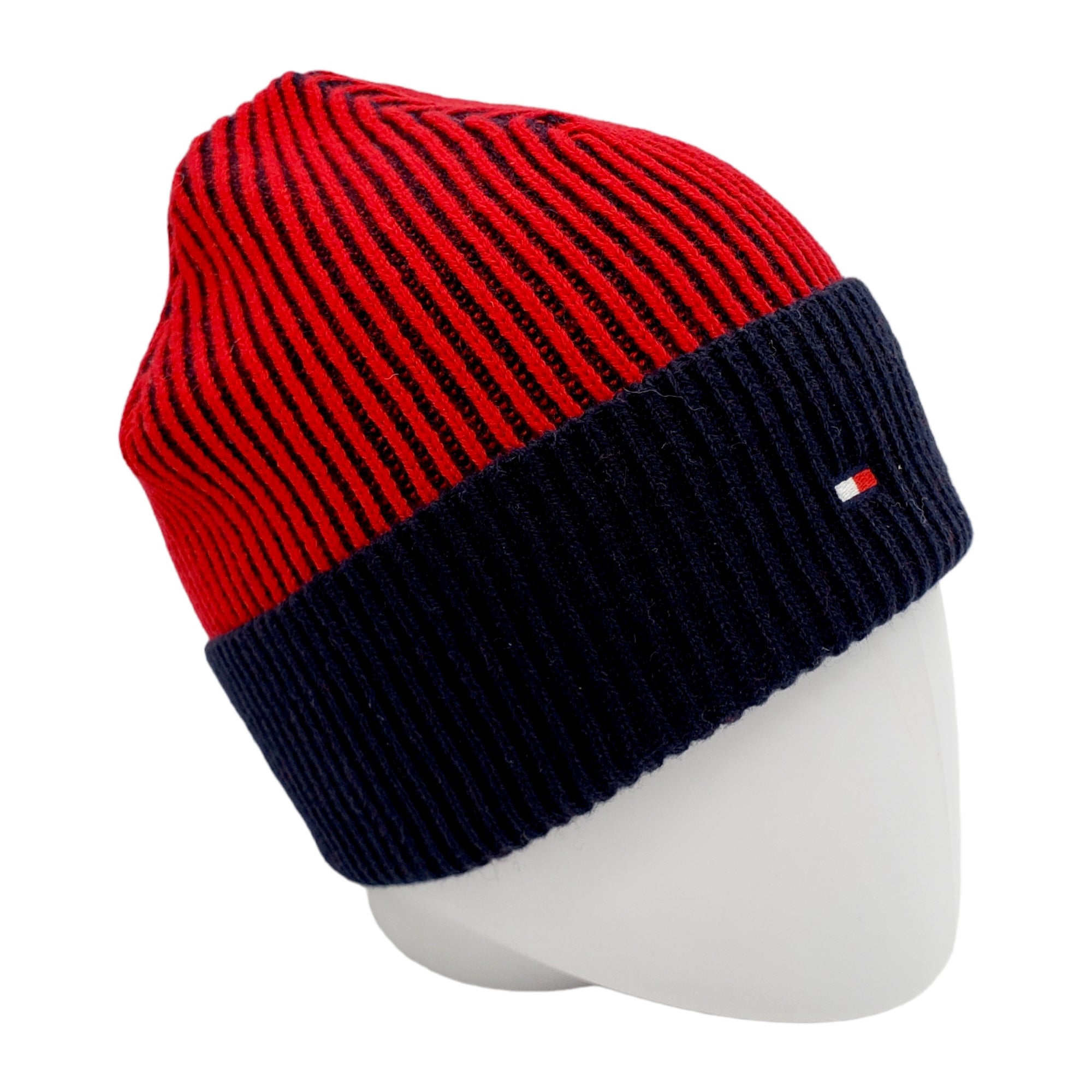 Tommy Hilfiger Red Cashmere Beanie | Shop from Crisis Online
