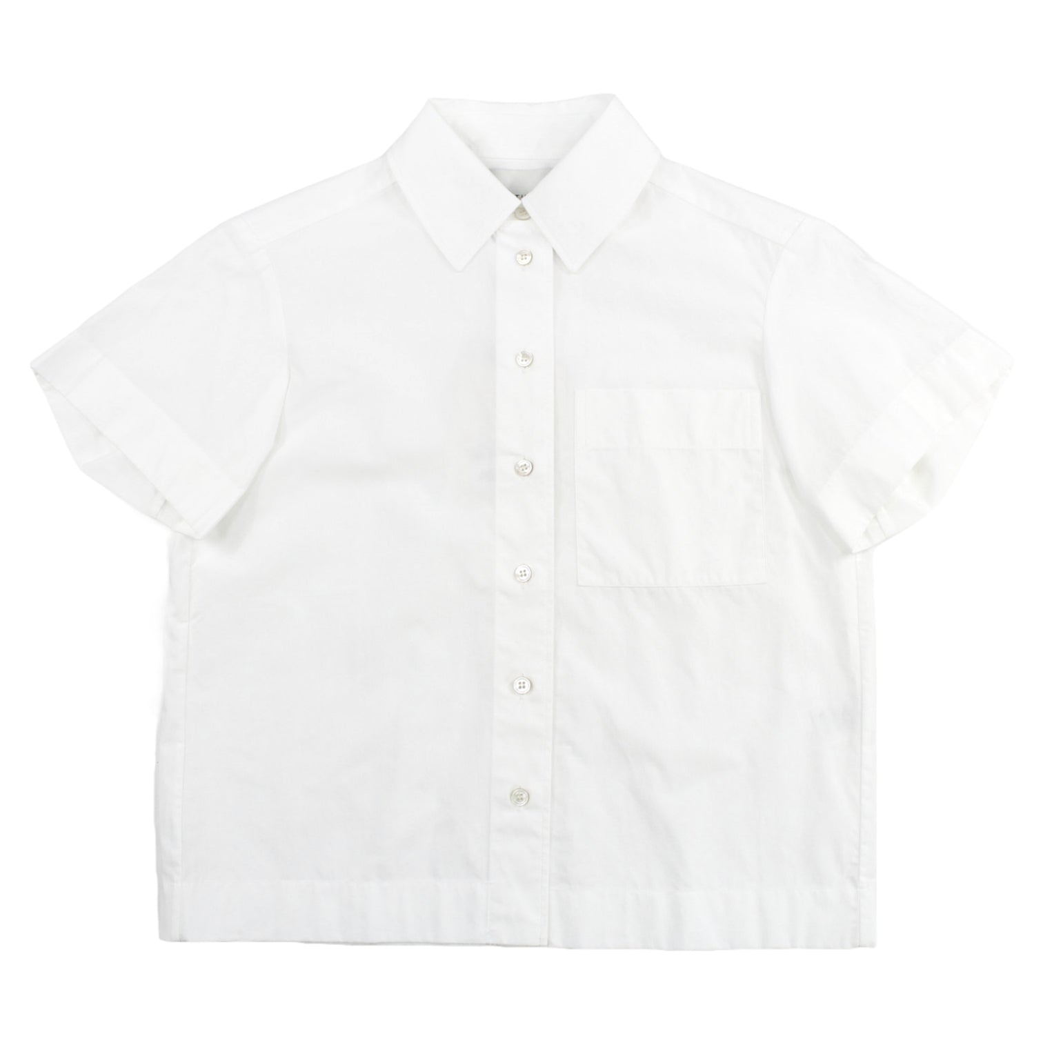 Studio Nicholson White O'Keefe Shirt | Shop from Crisis Online