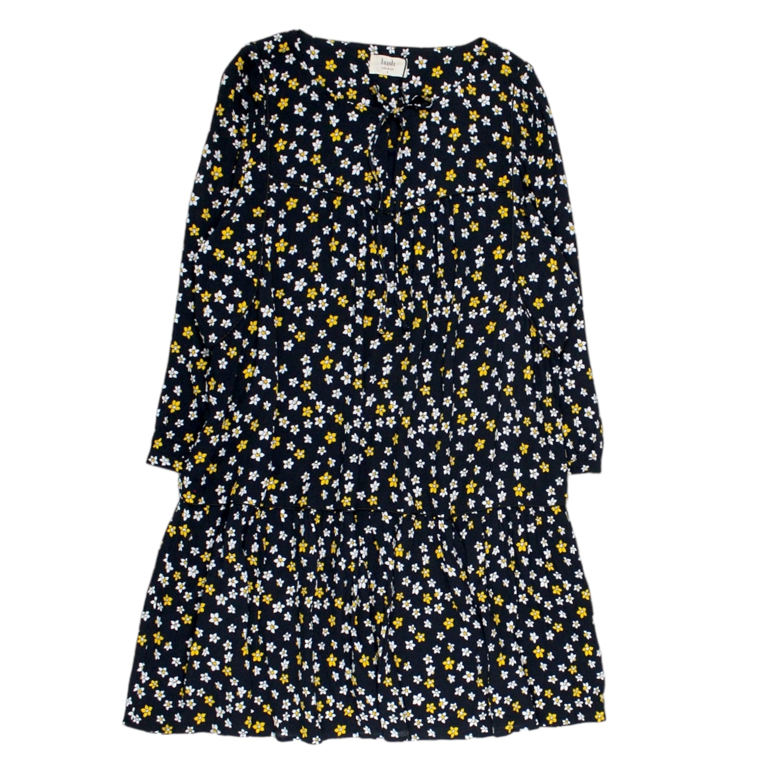 Hush Black Mini Daffodil Lupin Dress | Shop from Crisis Online