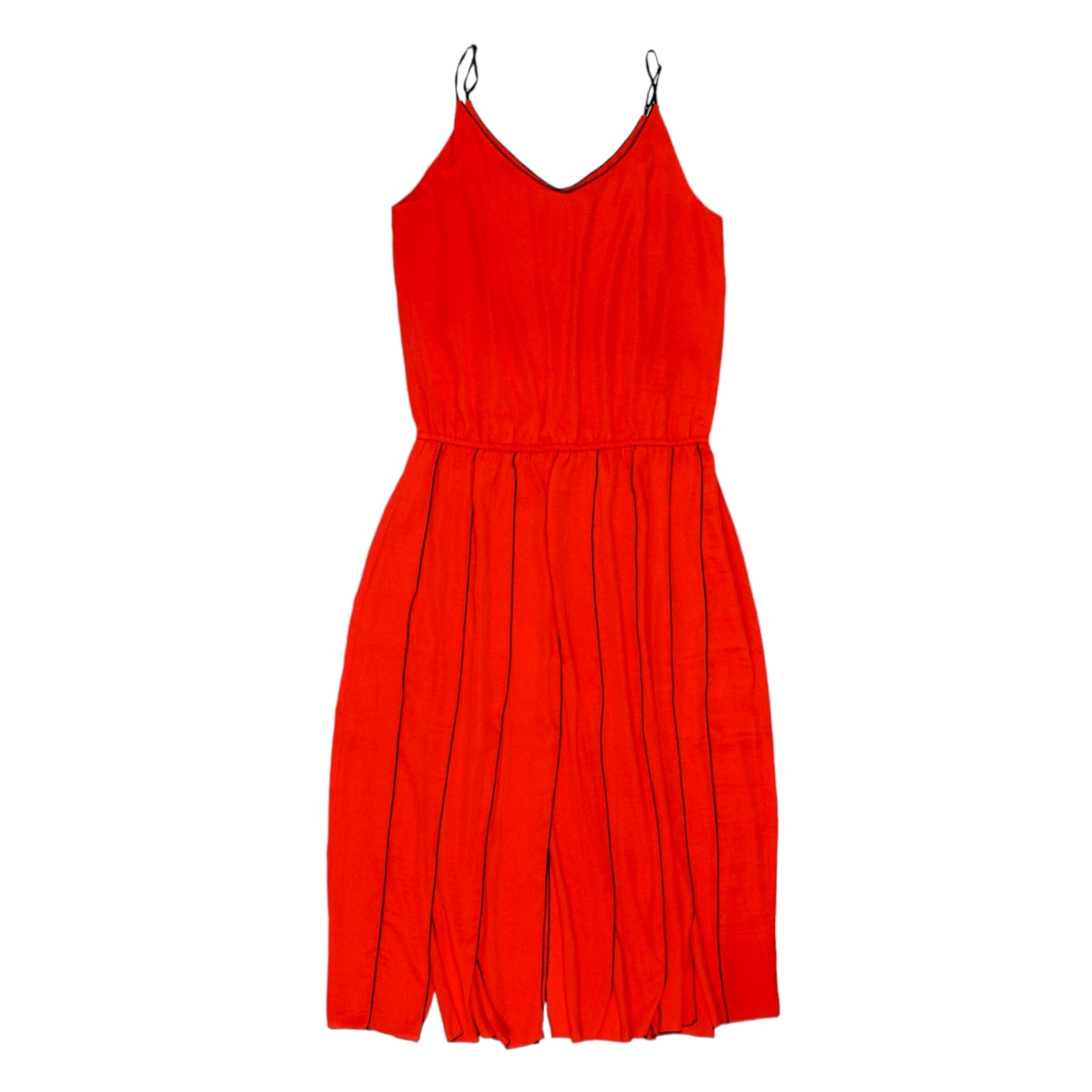 Hush Red Pleat Panel Dress | Shop from Crisis Online