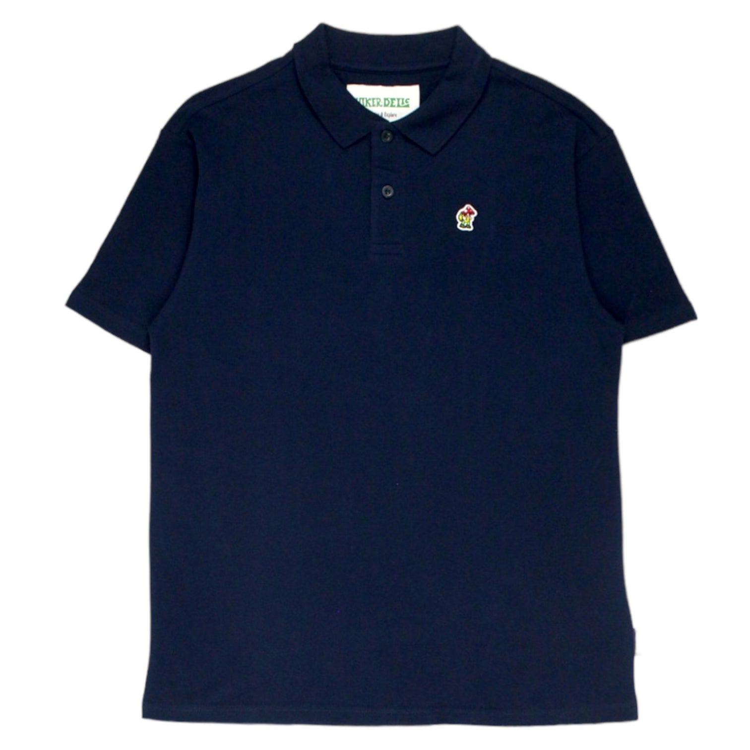 Hikerdelic Navy Eric Polo Shirt | Shop from Crisis Online