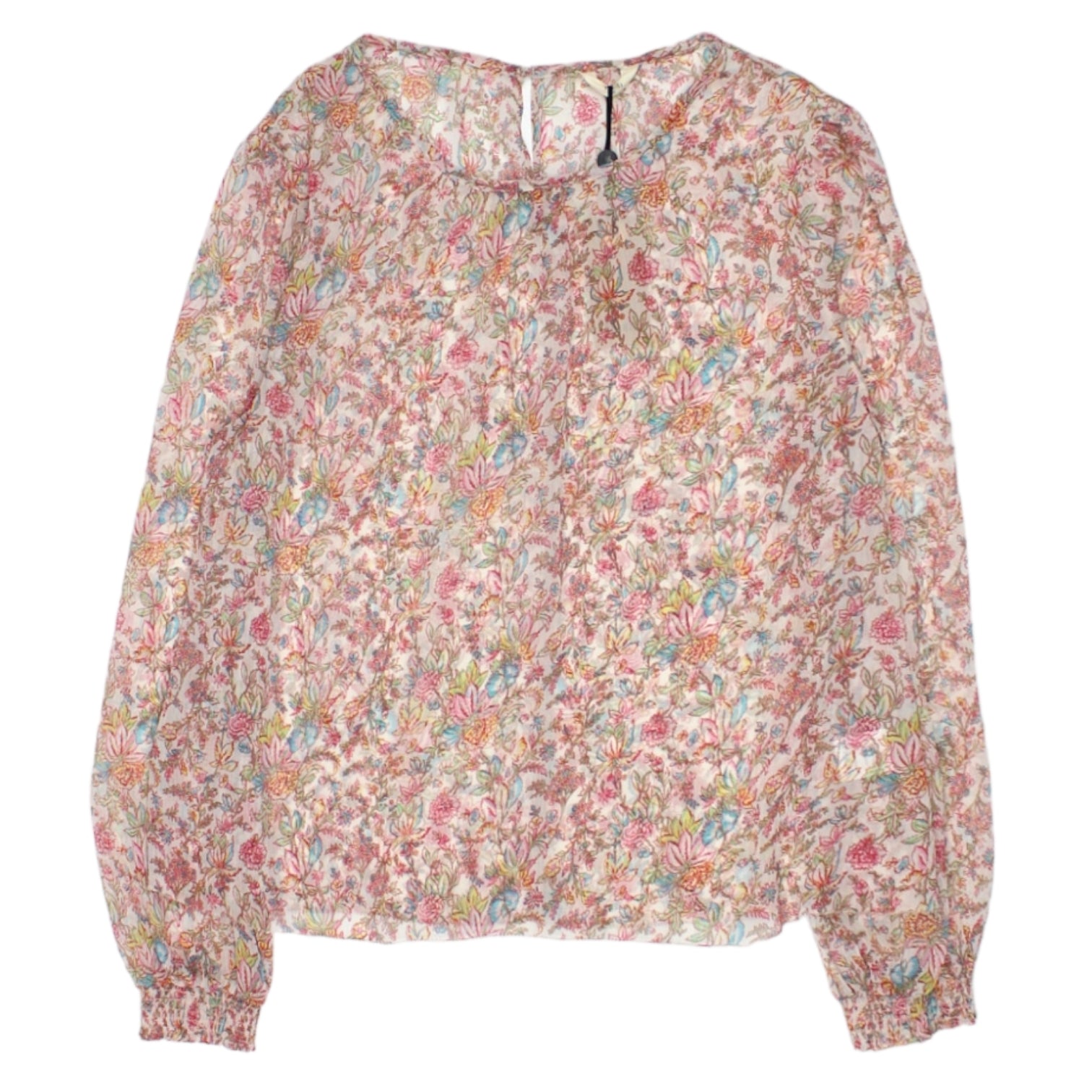 Hush Pink Floral Neve Blouse | Shop from Crisis Online