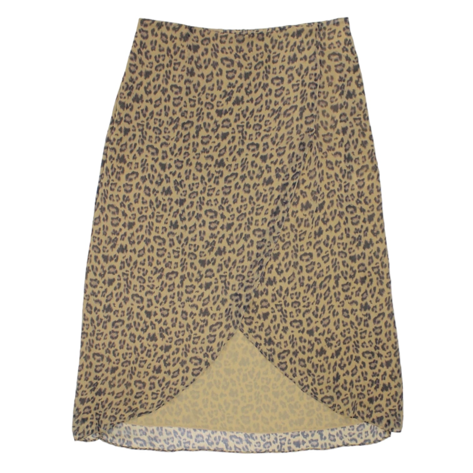 Hush Brown Leopard Delyn Wrap Skirt | Shop from Crisis Online