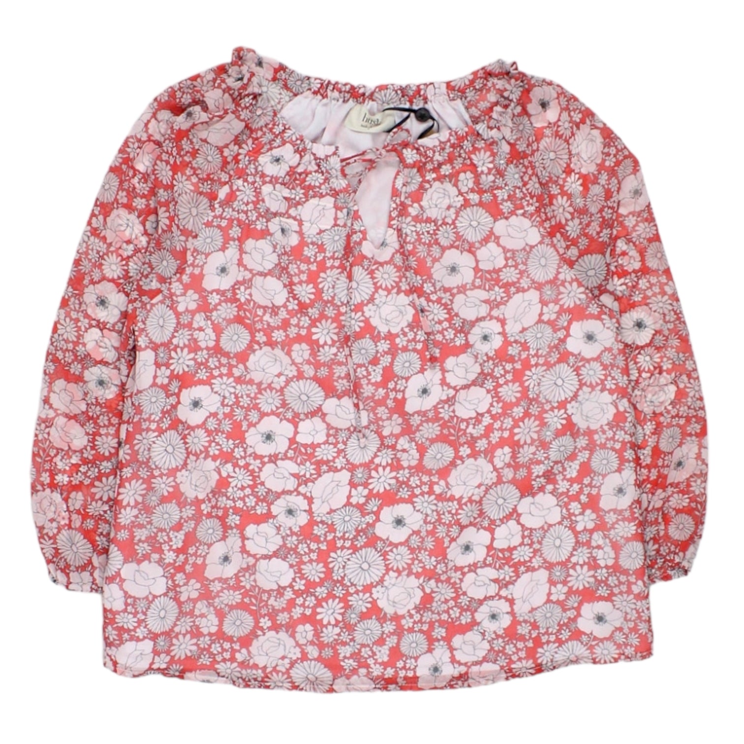 Hush Pink Flower Tabitha Top | Shop from Crisis Online